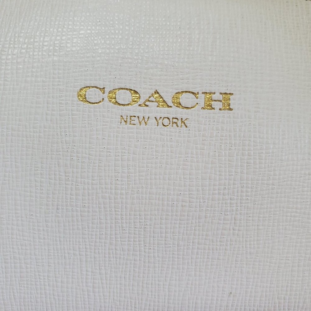 Coach Chalk Winter White Purse - Gem